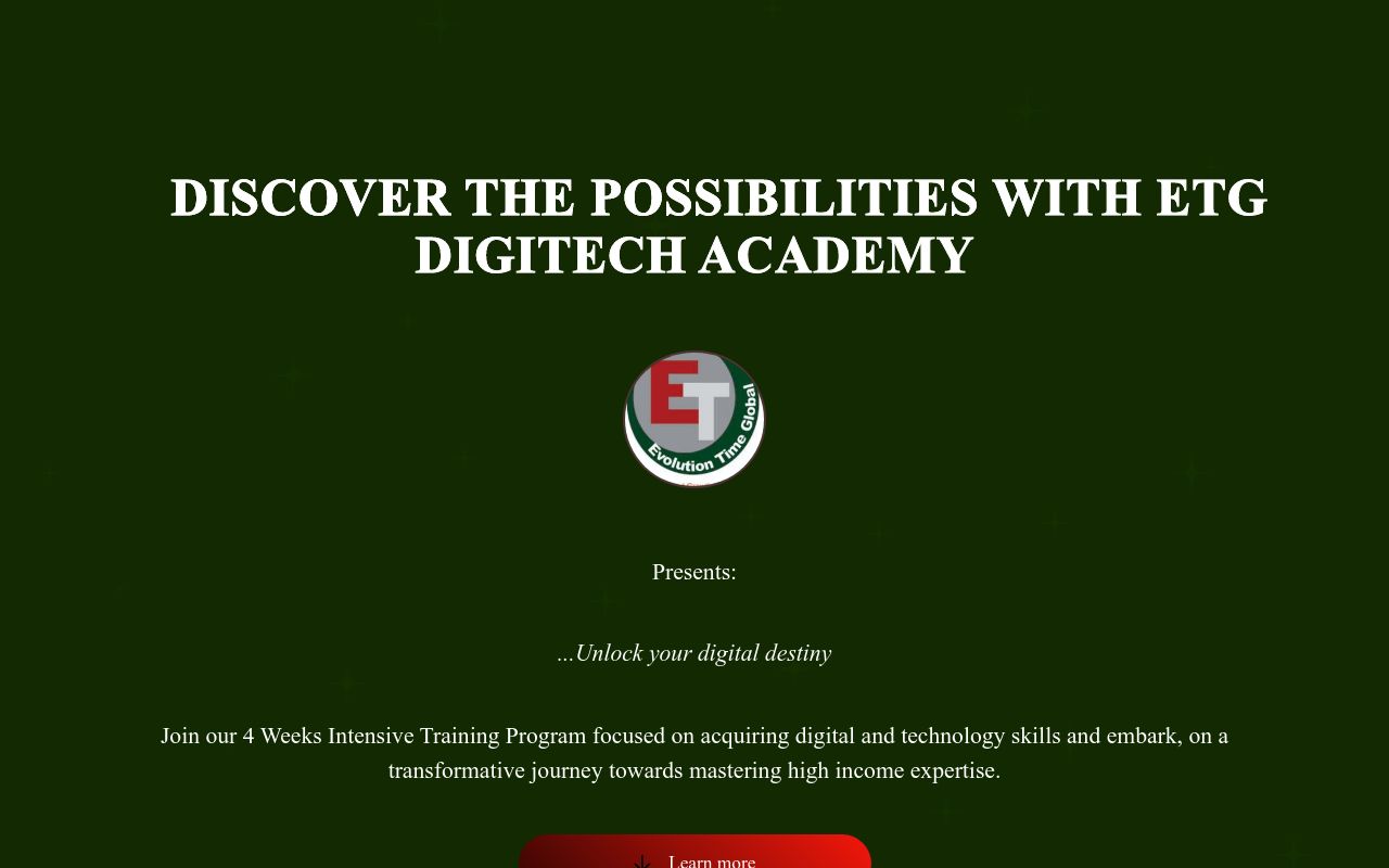 Evolution Time Global Publishing/ DigiTech Academy